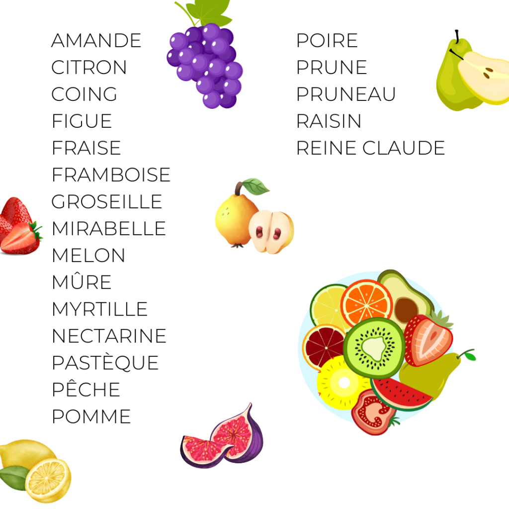 Les fruits et légumes de septembre - fais le plein de vitamines